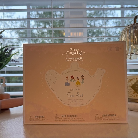 Disney | Toys | Pottery Barn Kids Disney Princess Ceramic Tea Set With ...